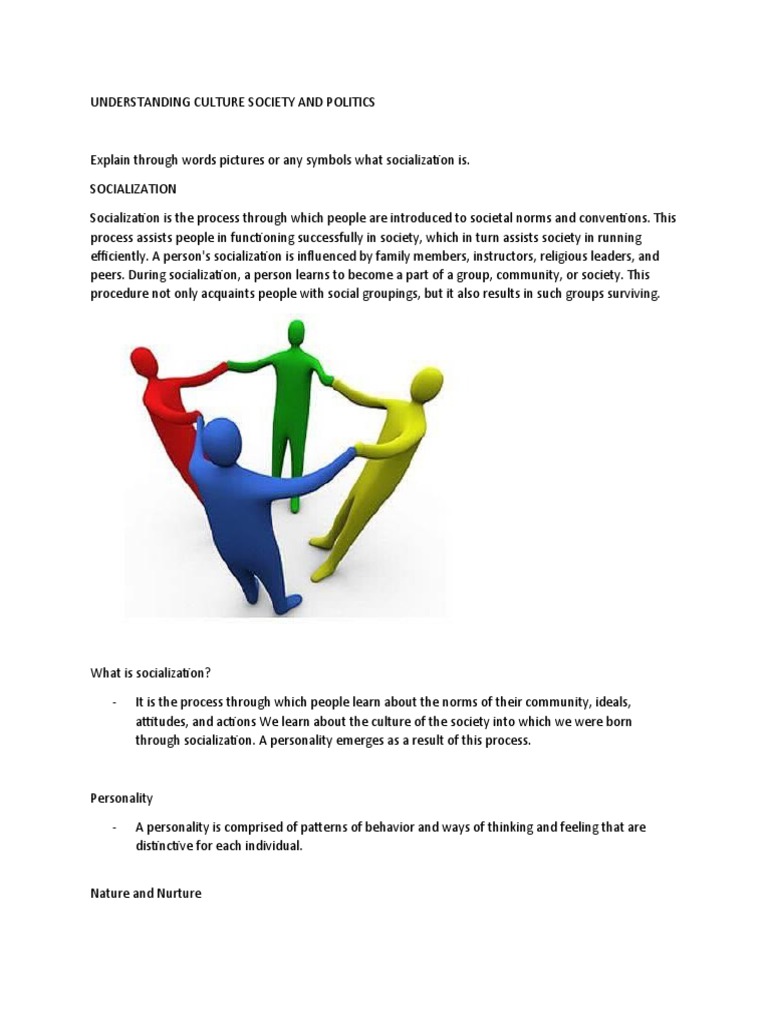 Understanding the Process of Socialization | PDF | Socialization | Adolescence