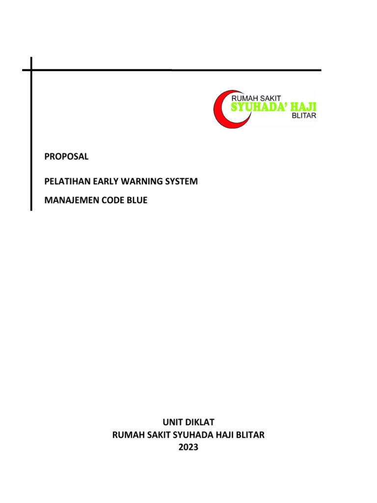 Implementasi Pelatihan Early Warning System dan Manajemen Code Blue di ...