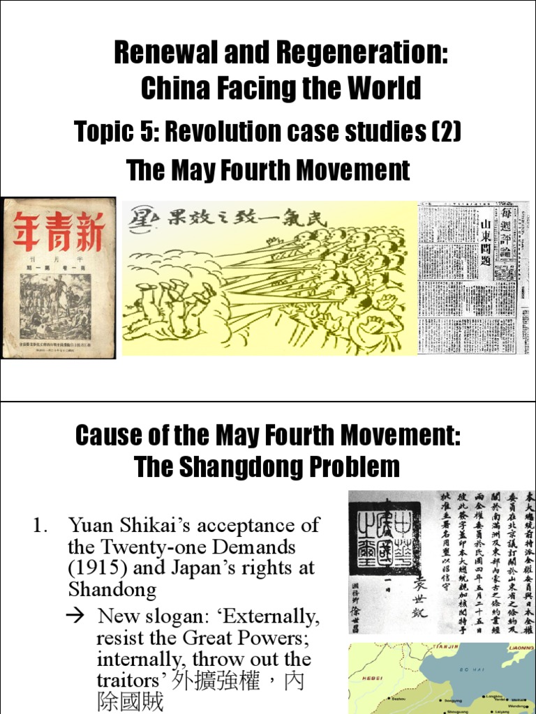 Topic 6 - The May Fourth Movement | PDF | Communism | Communist ...