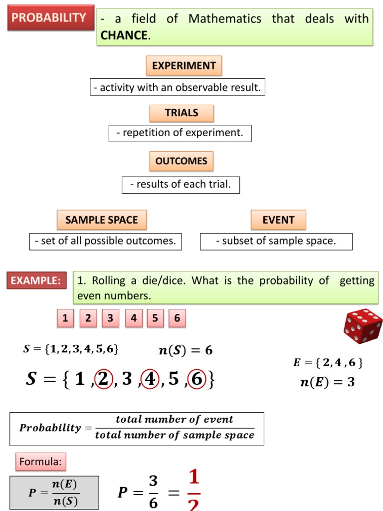 Probability in Mathematics in Modern World | PDF