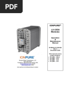 Ionpure: LX Cedi Modules | PDF | Electrical Connector | Pump