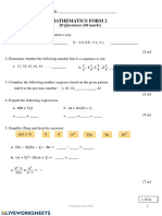 Mathematics Form 1 - Chapter 1 | PDF | Division (Mathematics ...