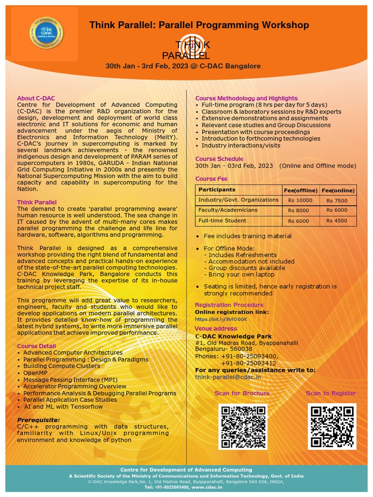 Think Parallel Brochure - Hybridmode | Download Free PDF | Message Passing Interface | Parallel ...