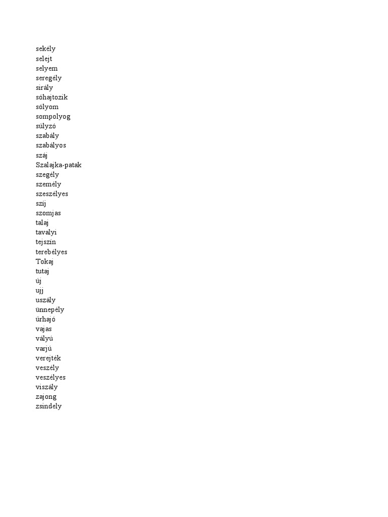 J-Ly Szavak | PDF