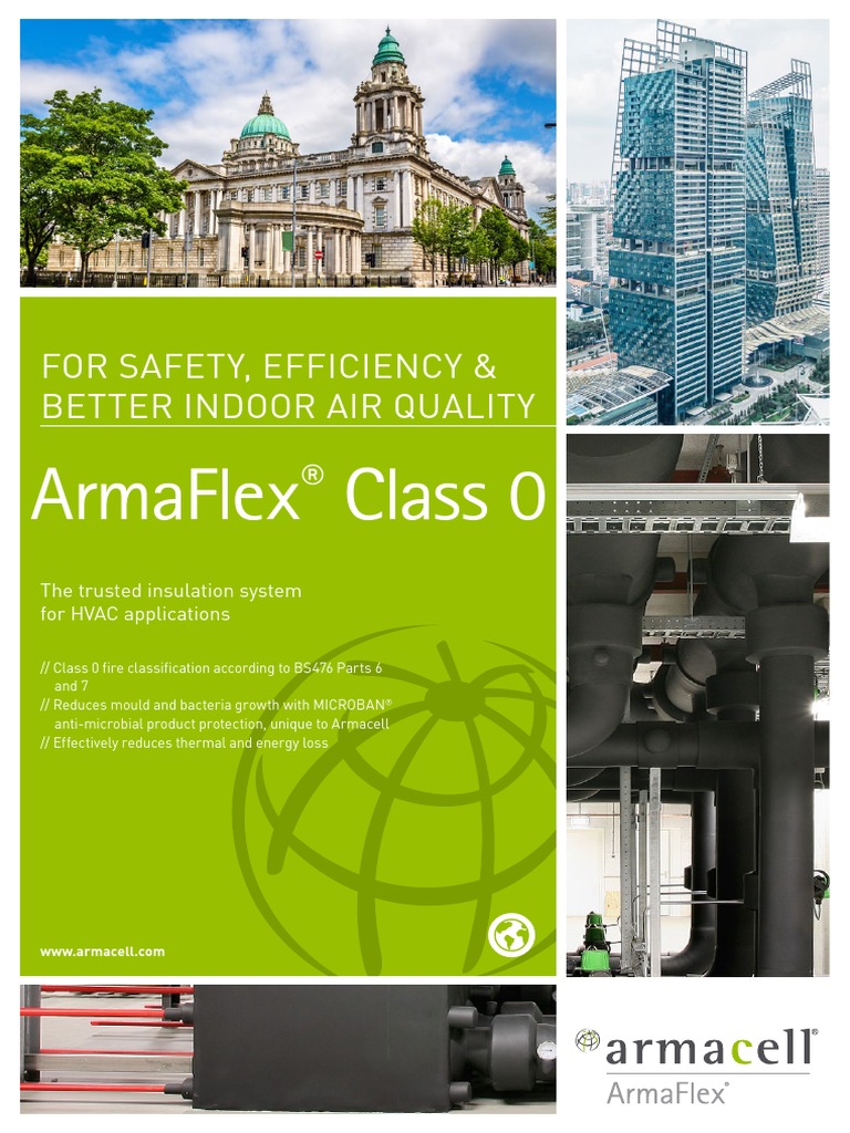 ArmaFlex Class 0 - English | PDF | Duct (Flow) | Thermal Insulation