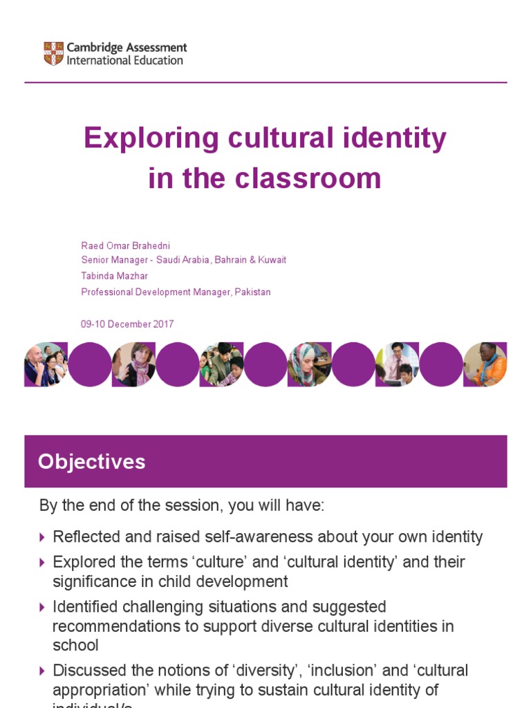 Exploring Cultural Identity in The Classroom | PDF | Wellness | Social ...