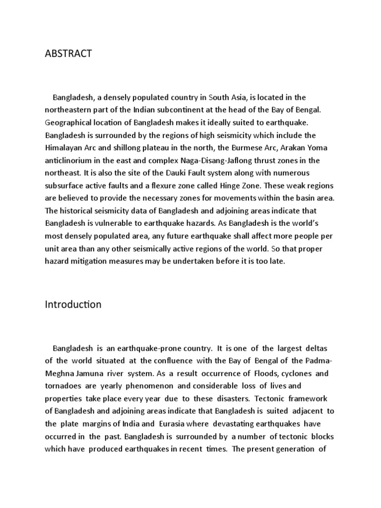 Earthquake | PDF | Science & Mathematics