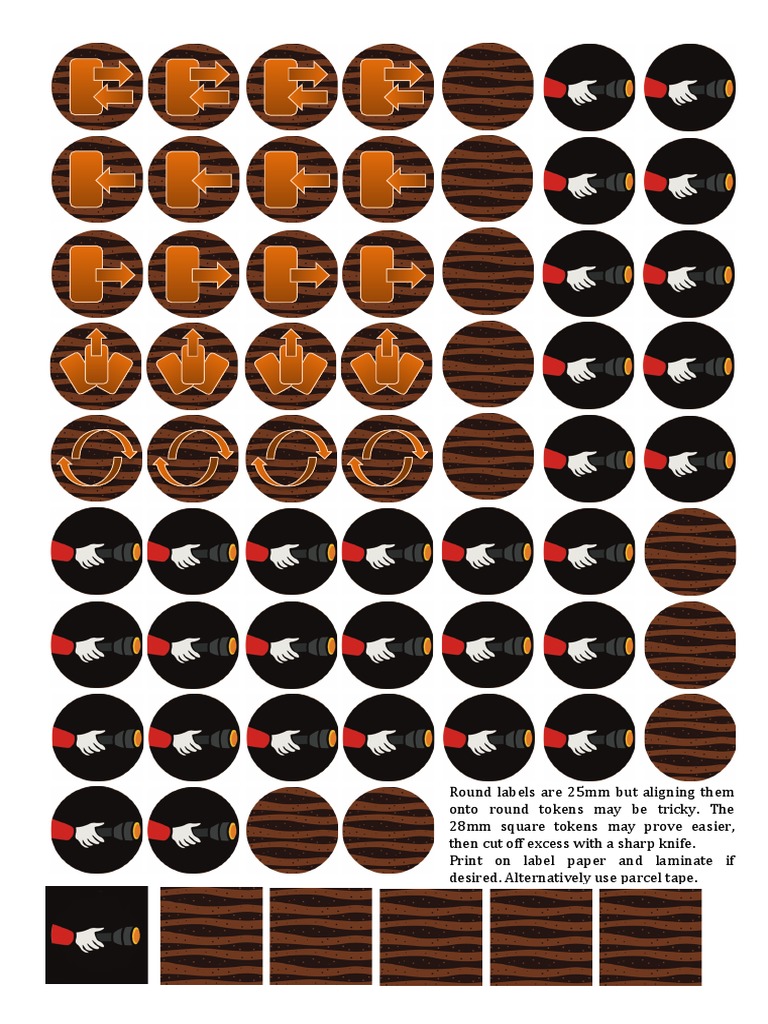 Bandido Token Sheet | PDF