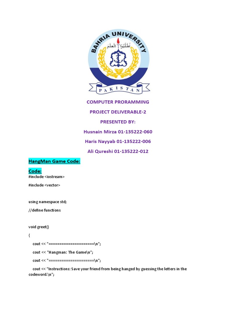 CP Project | PDF | Computer Science | Computer Engineering