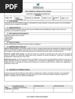 Procedimento Operacional Padrão (POP) | PDF