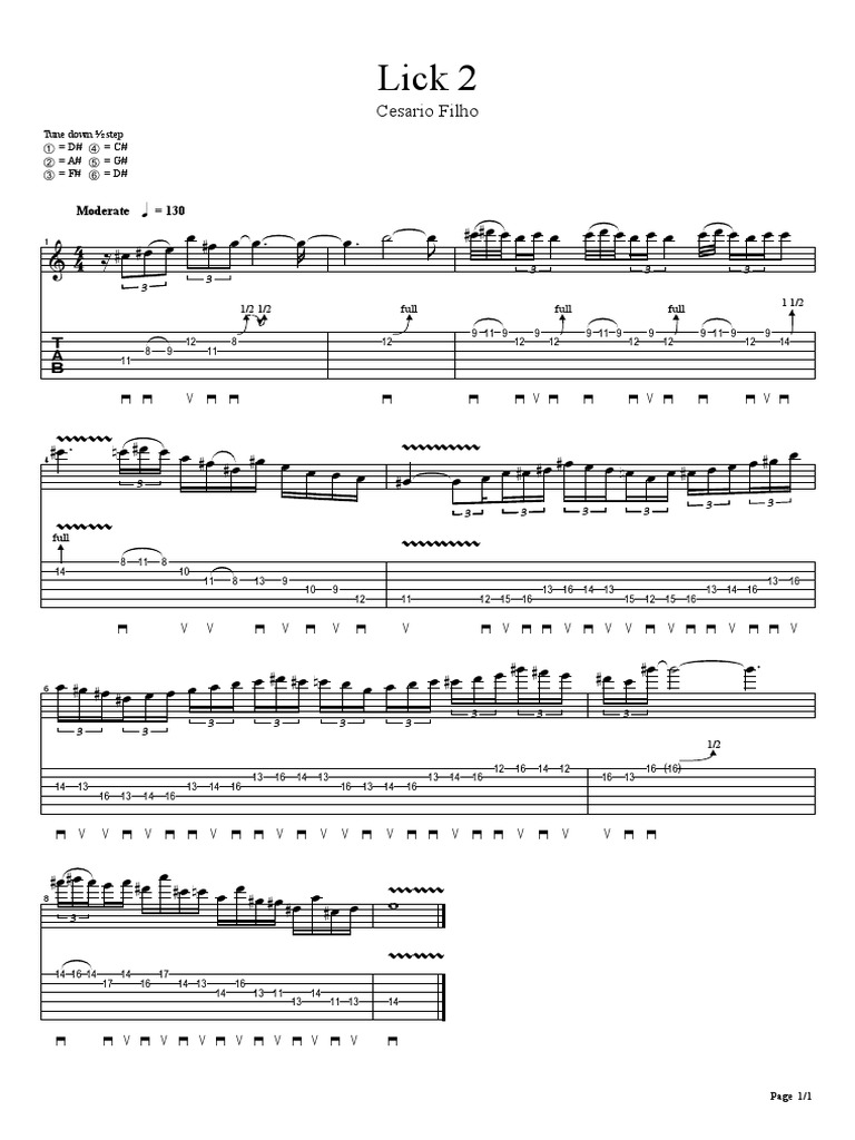 Lick 2 Cesario Filho | PDF