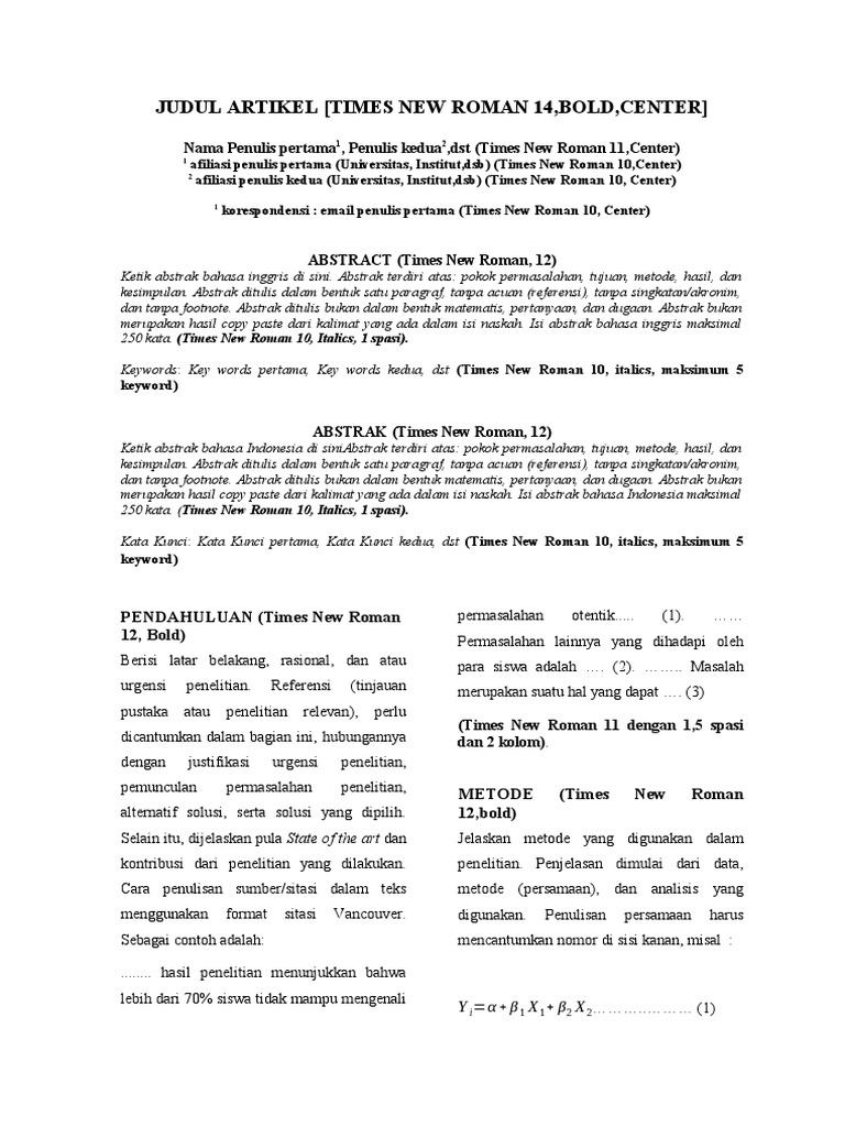 Template SoBAT 2022 | PDF