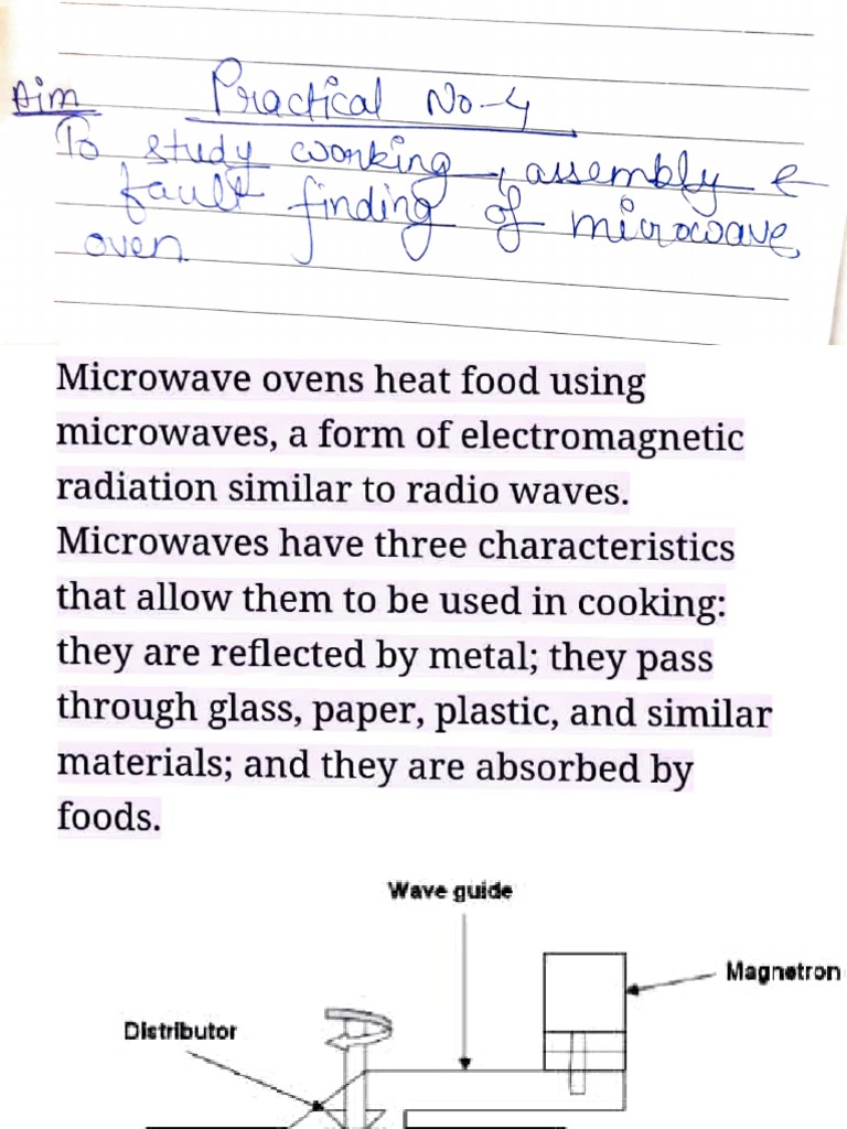 Et Practical 4 | PDF | Microwave | Electricity