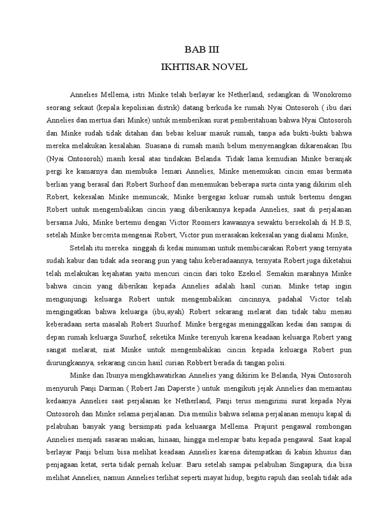 Resensi Novel | PDF | Sejarah | Fiksi Misteri, Thriller, & Kejahatan