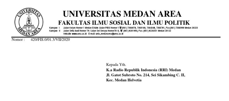 Amplop KKL Muhammad Ikhsan Pane | PDF