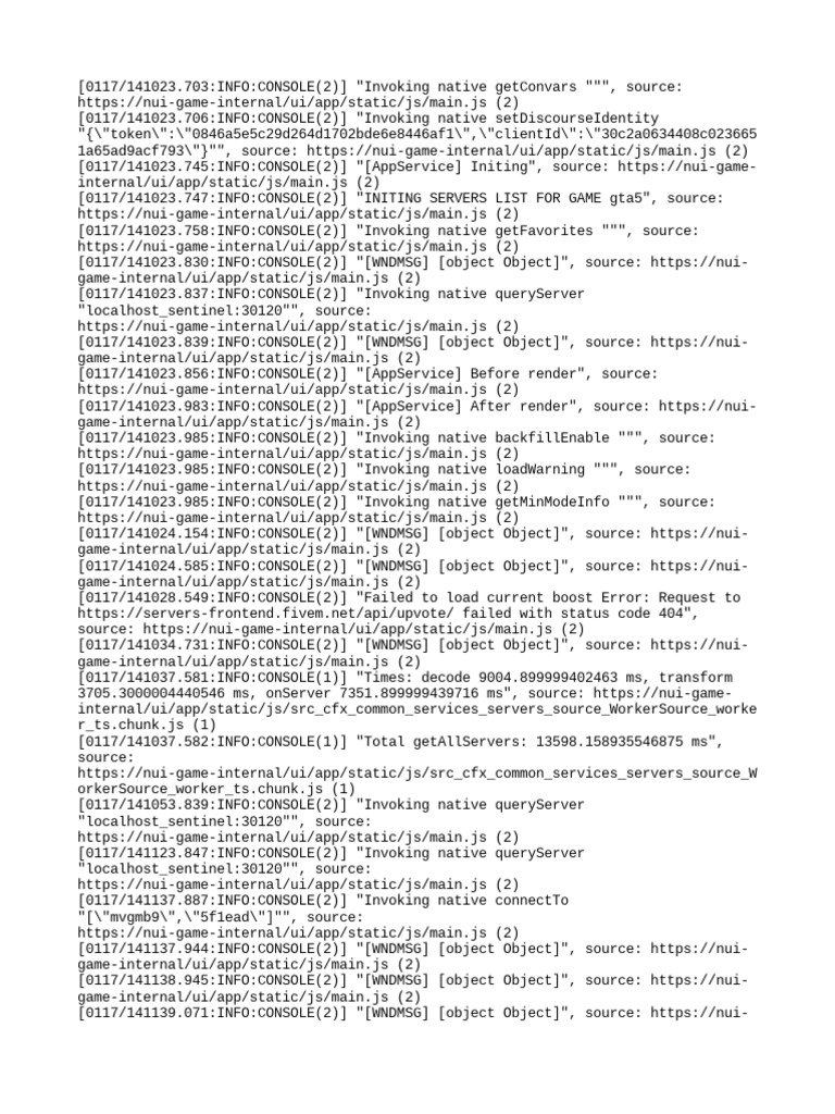 Cef Console | PDF | Computer Data | Computer Science