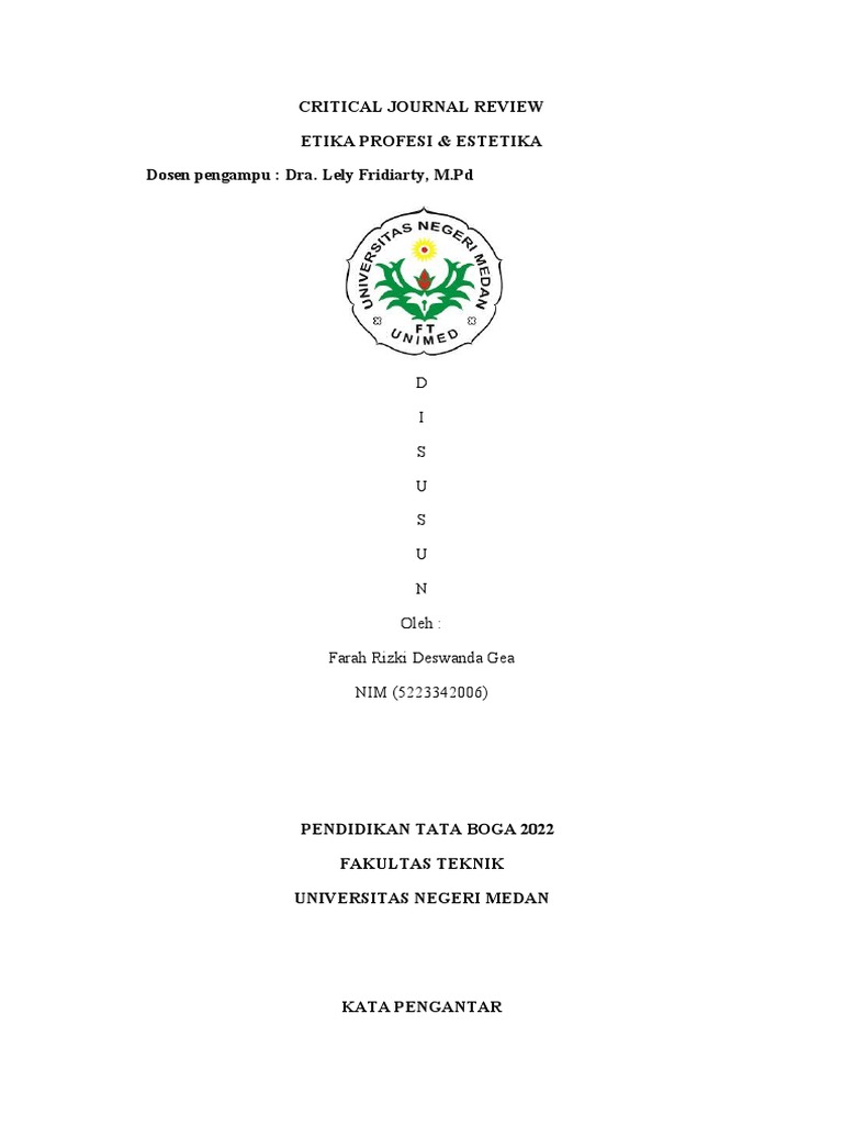 CJR Etika Farah | PDF