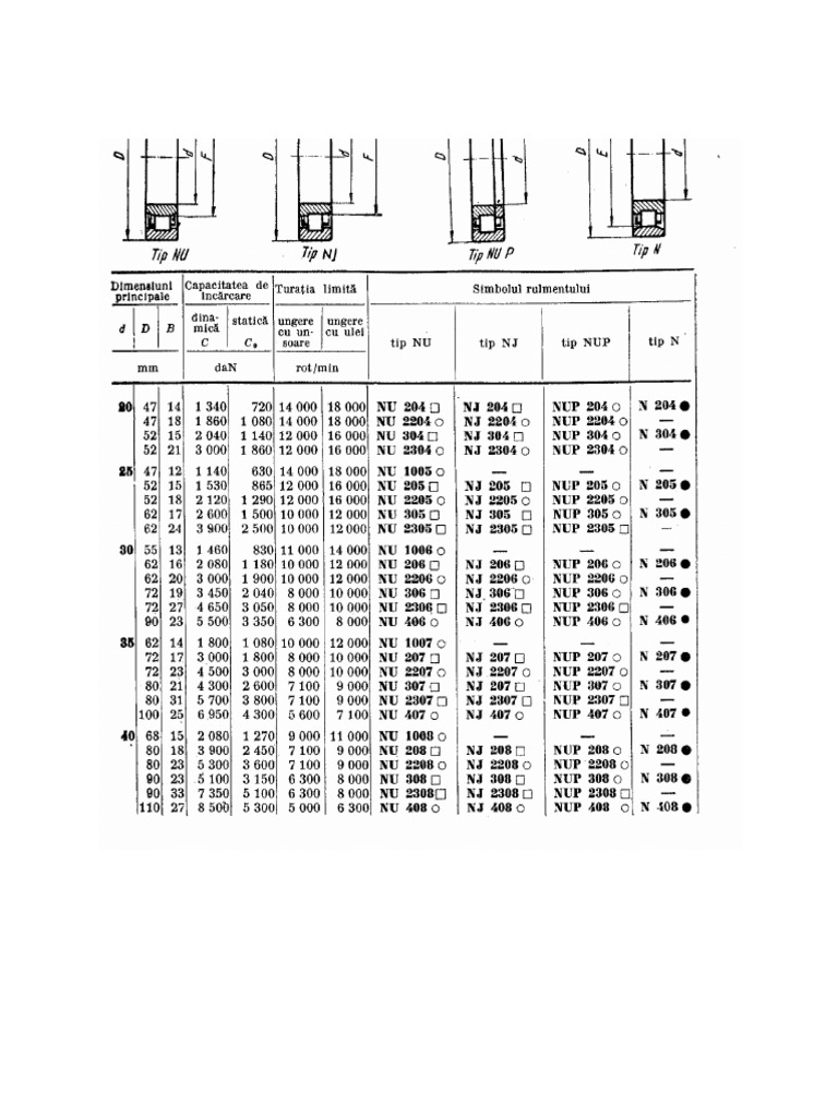 Anexa Rulmenti | PDF