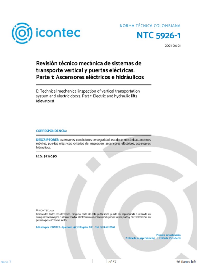 NTC 5926-1 2021 | PDF