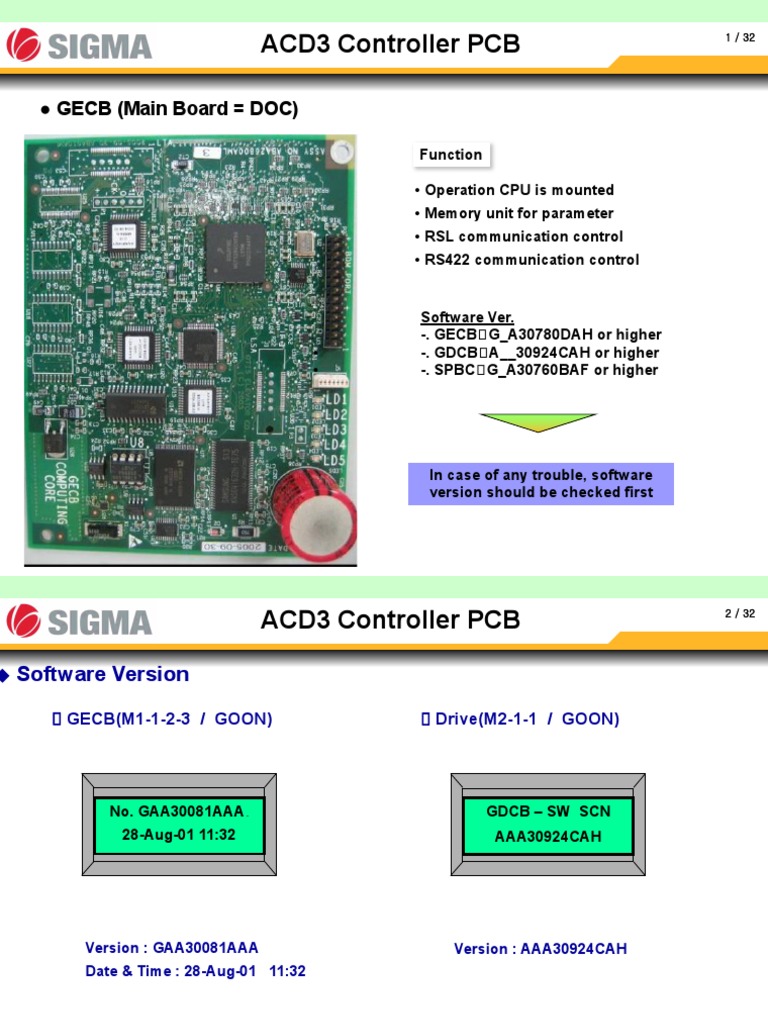 02 - Acd3 PCB | PDF | Electricity | Components