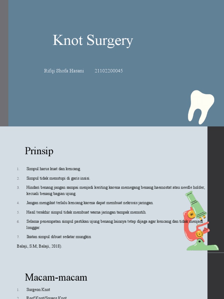 Knot Surgery | PDF