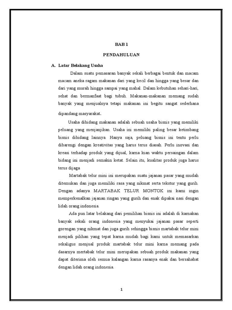 Proposal Satria H.S.Z | PDF