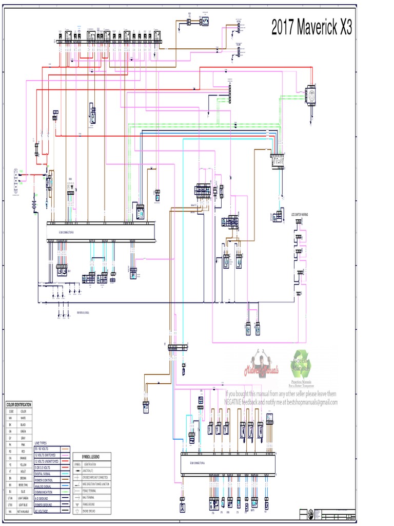 Maverick X3 2017 схема | PDF | Mechanical Engineering | Components