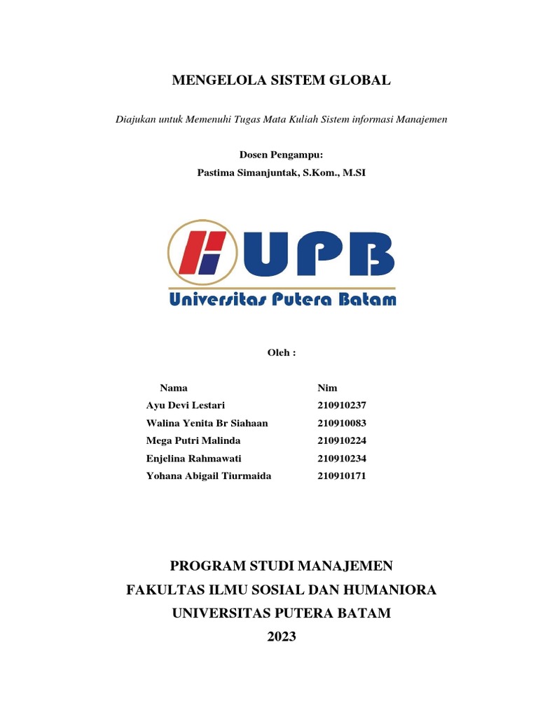 Sistem Informasi Manajemen Sim | PDF