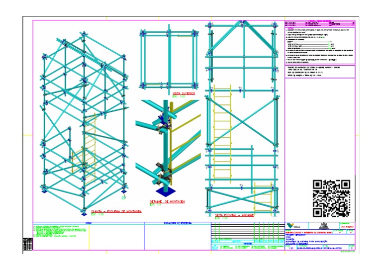 Modelo - Andaime 1 | PDF