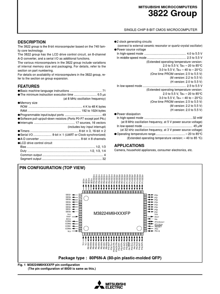 Datasheet | PDF | Read Only Memory | Analog To Digital Converter