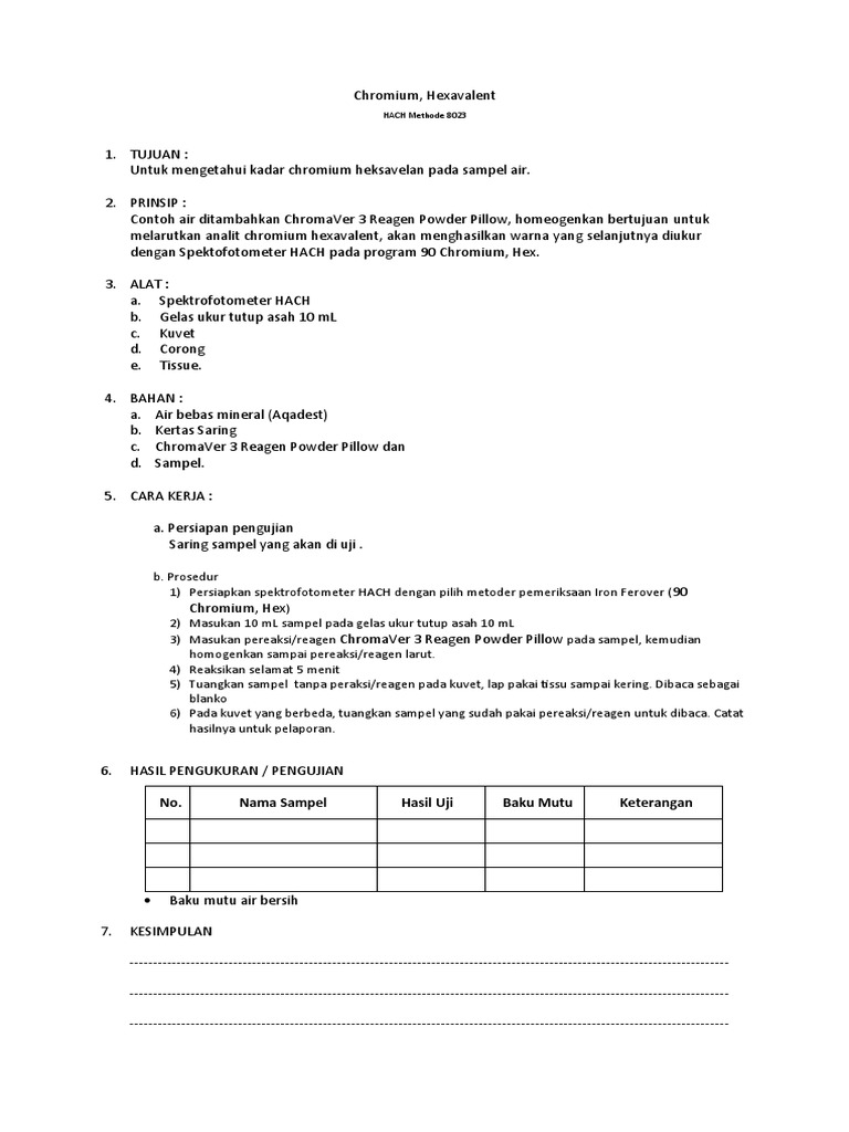 Modul Chromium (CR) | PDF