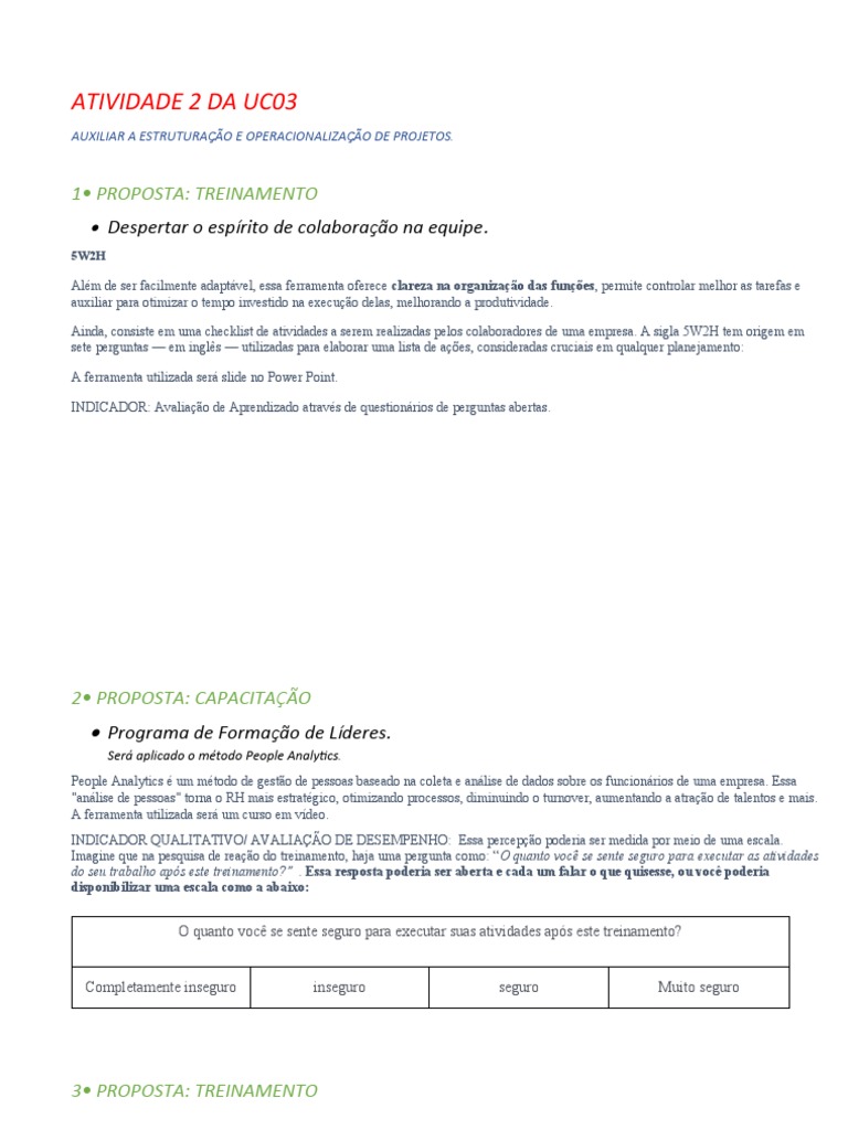 Arividade (2) UC03 Auxiliar A Estruturação | PDF