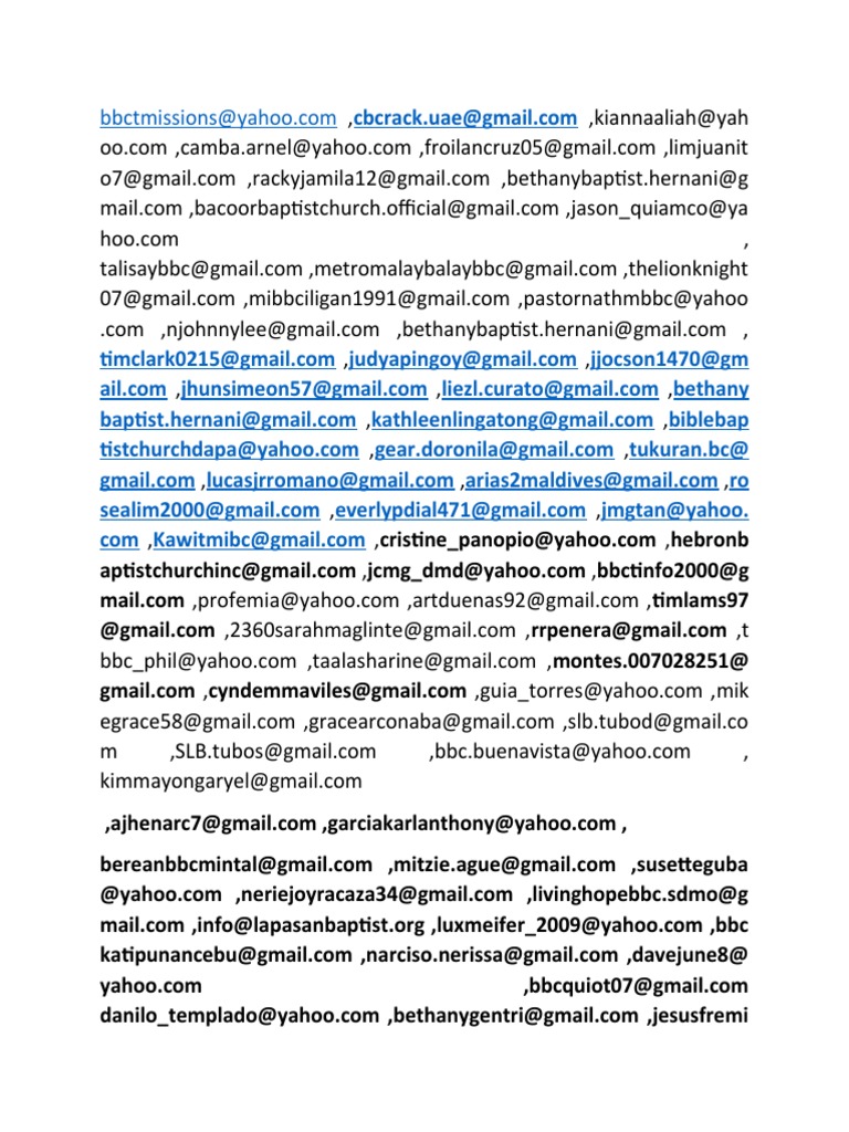 Latest Email January 2023 | PDF | Application Layer Protocols ...