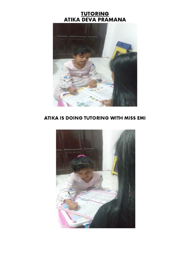 Atika Is Doing Tutoring With Miss Emi | PDF
