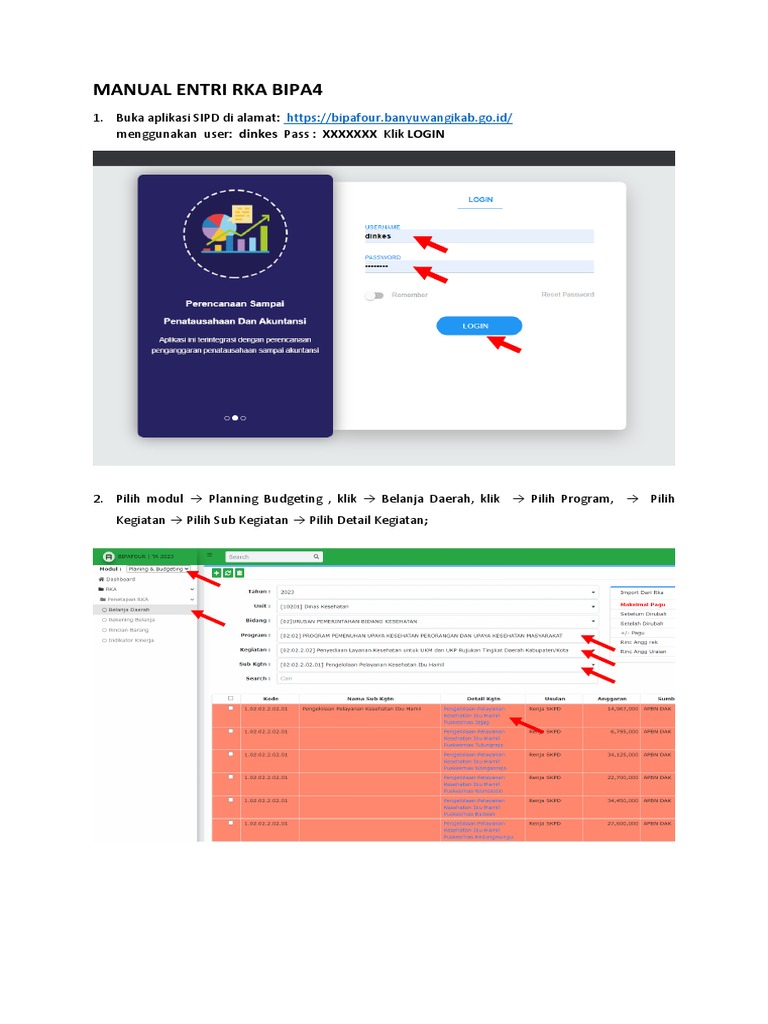 MANUAL | PDF | Pengelolaan Keuangan & Uang
