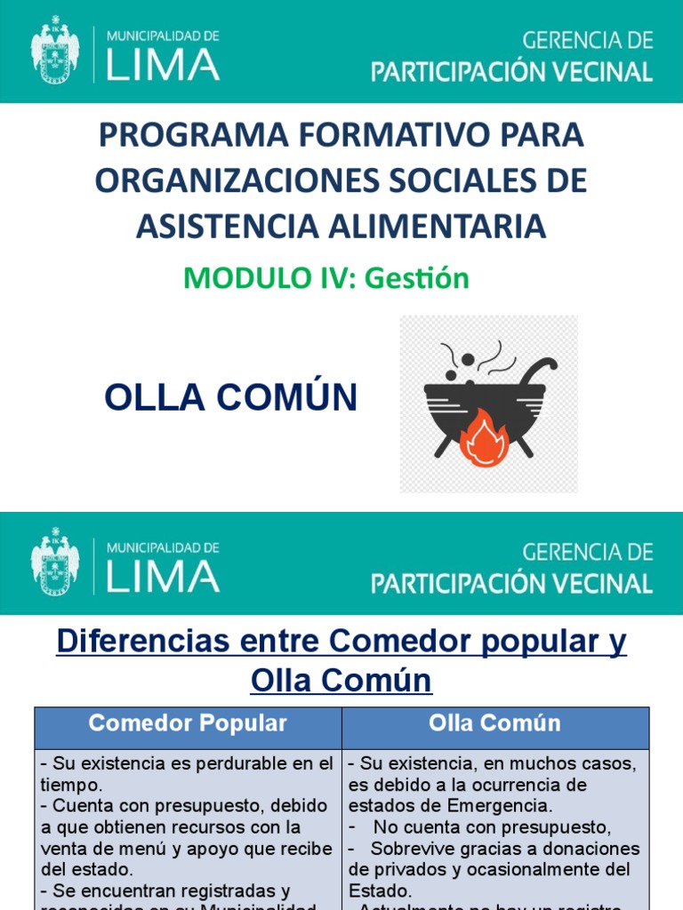 Olla Comun MODULO IV FINAL.2 Avance2 | Descargar gratis PDF | Análisis FODA