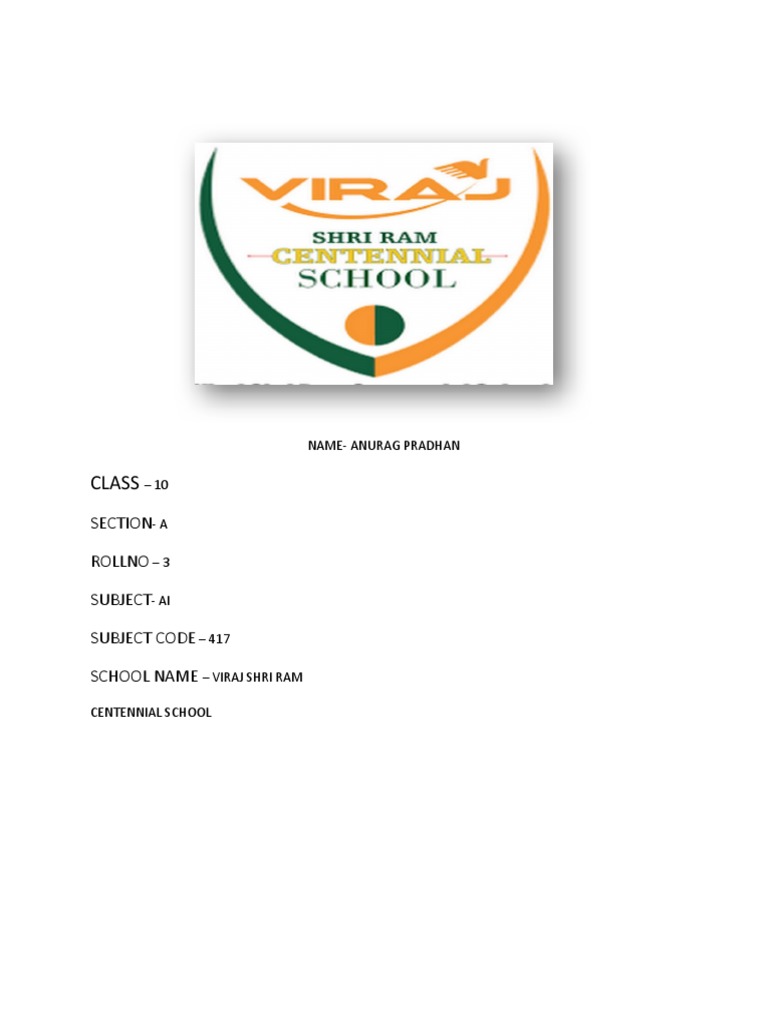 Class: Section Rollno Subject Subject Code School Name | PDF