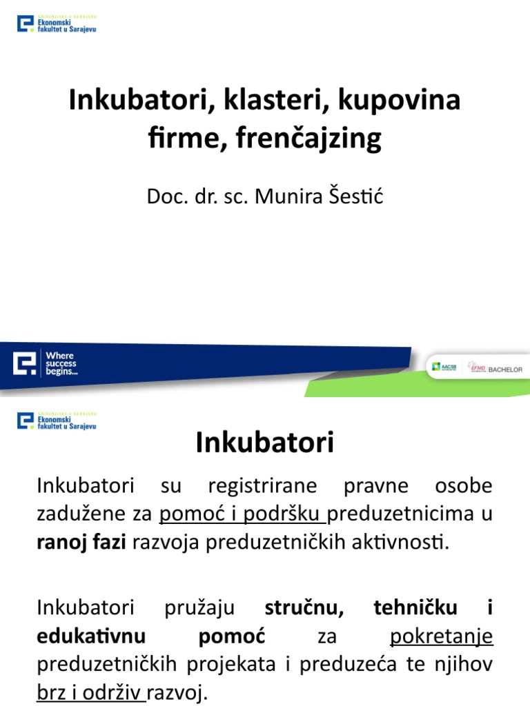 7 - MMMiSP-Inkubatori, Klasteri.... | PDF