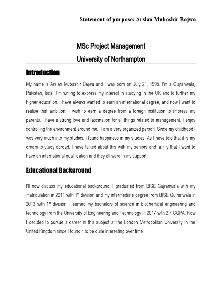 Project Management (Uon) | PDF | Project Management | University