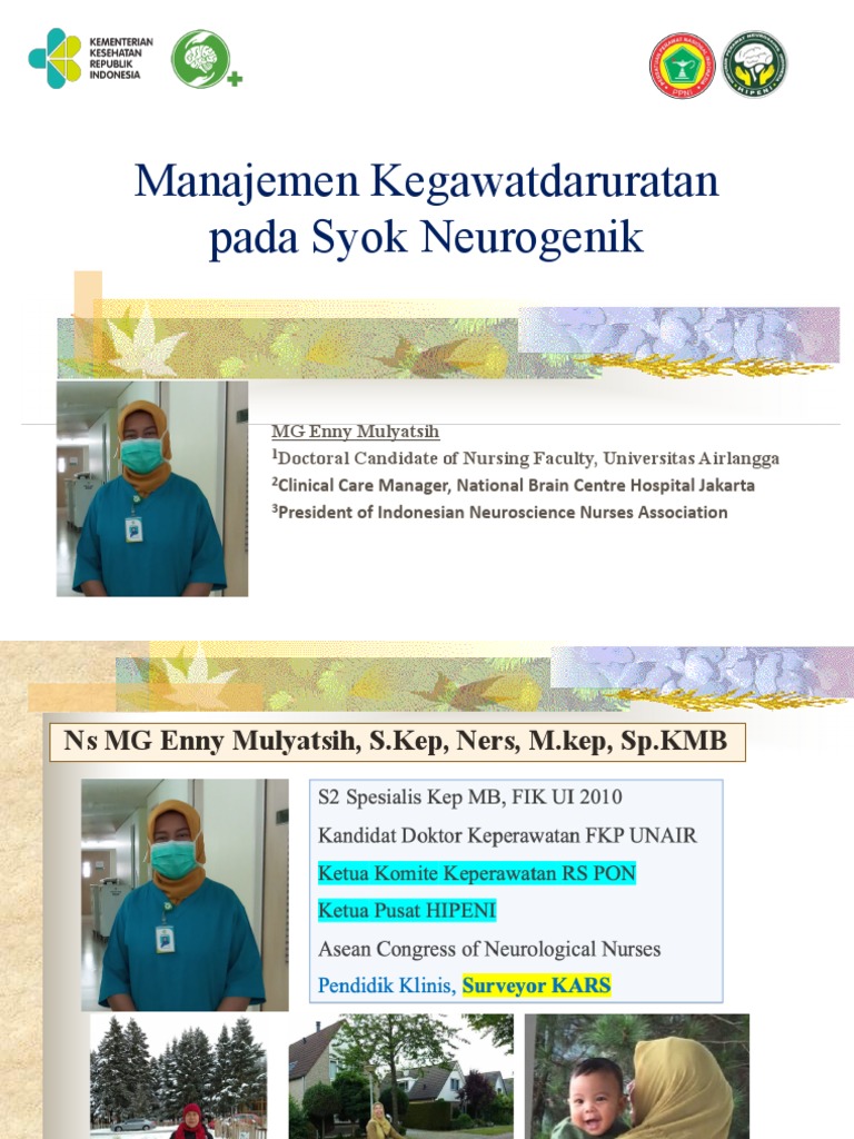 Manajemen Syok Neurogenik dalam Keperawatan | PDF | Vertebral Column ...