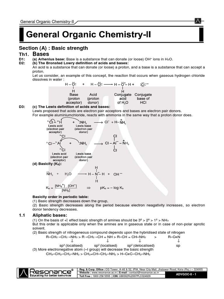 GOC-II TH E Ijdx1Lj | PDF | Amine | Acid