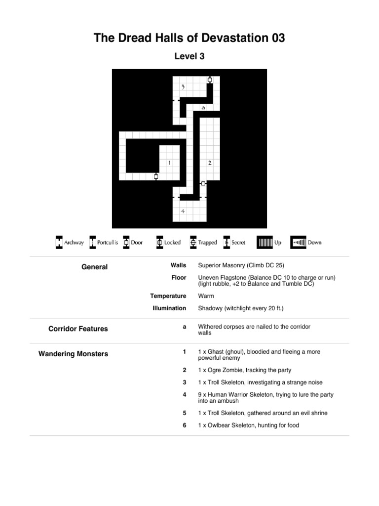 The Dread Halls of Devastation 03 | PDF