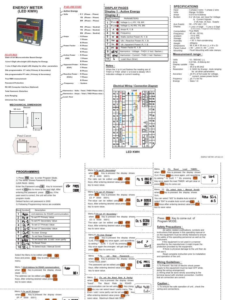 Veritek VIPS 84 | PDF | Ac Power | Electrical Engineering