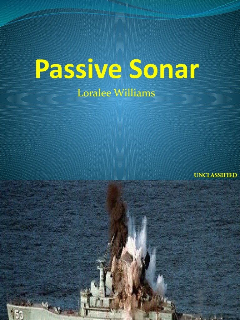 Understanding Passive Sonar Ranges | PDF | Sonar | Anti Submarine Warfare