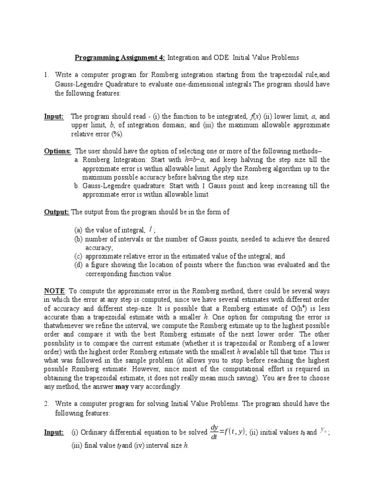 Programming Assignment-4 | PDF | Algorithms And Data Structures | Computer Science