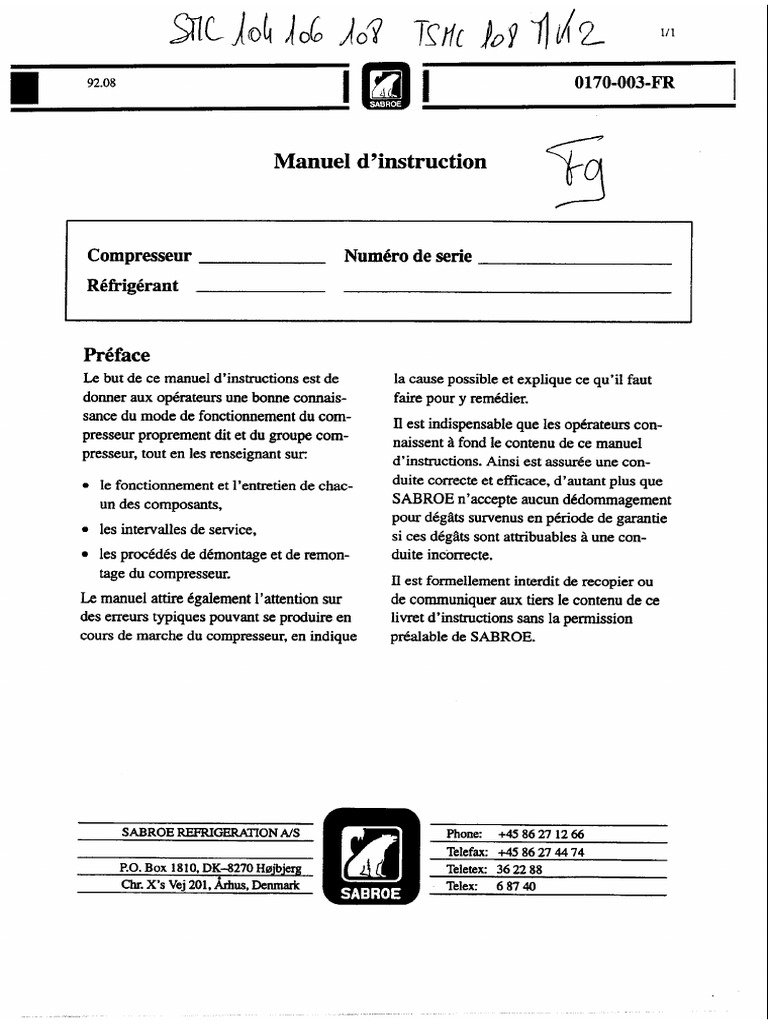 SMC-TSMC100-Mk2 Libro Instrucciones | PDF