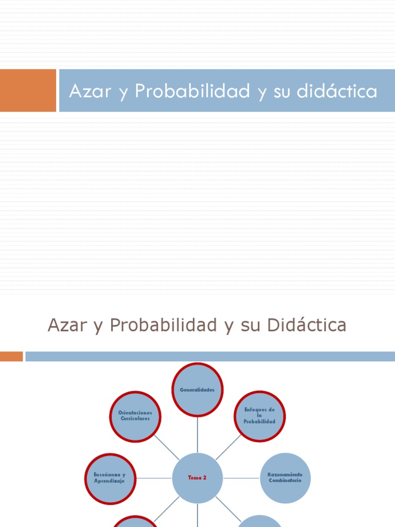 8 Azar Probabilidad | PDF | Probabilidad | Teoría de probabilidad