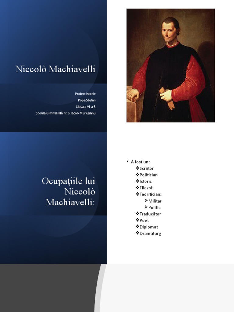 Niccolò Machiavelli | PDF