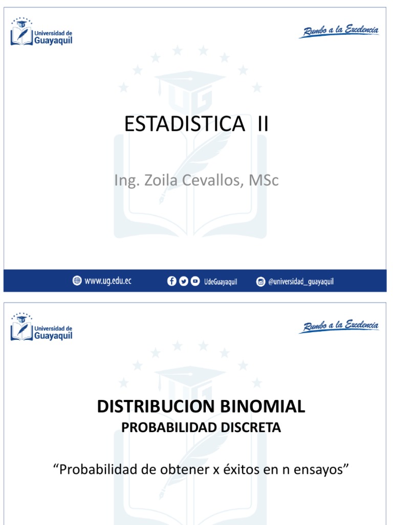Distribucion Binomial | PDF