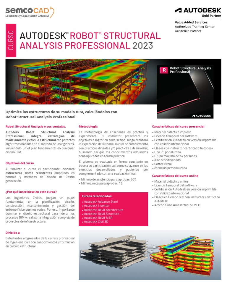 Brochure 2023 Robot | PDF | Autodesk Revit | Cad automático